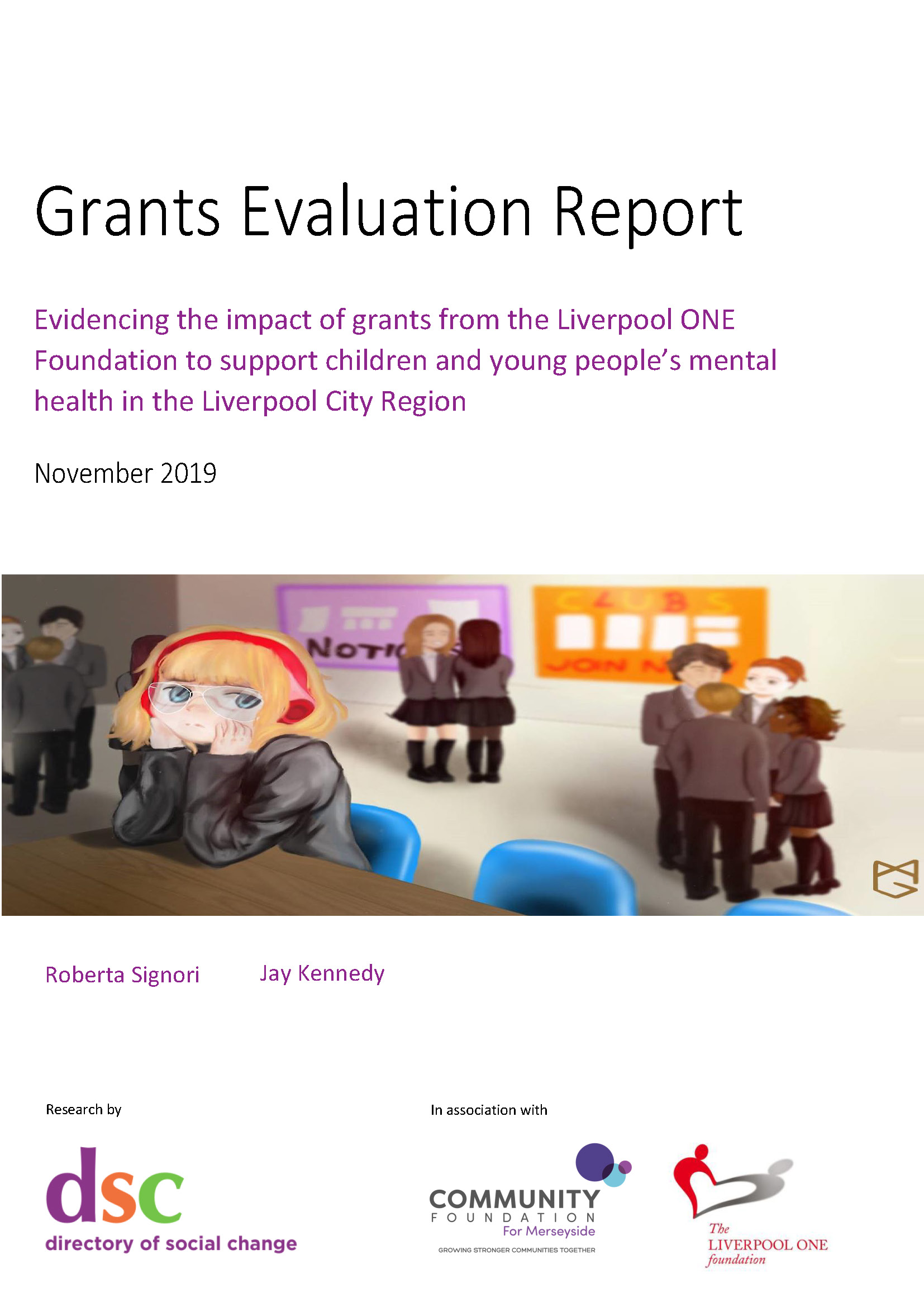 Directory of Social Change - Grants Evaluation: Liverpool ONE Foundation
